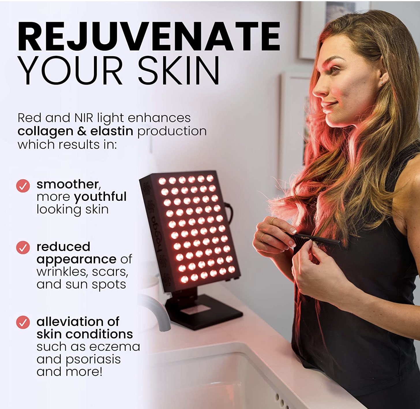 Red Light Therapy for Anti-Aging and Improved Health