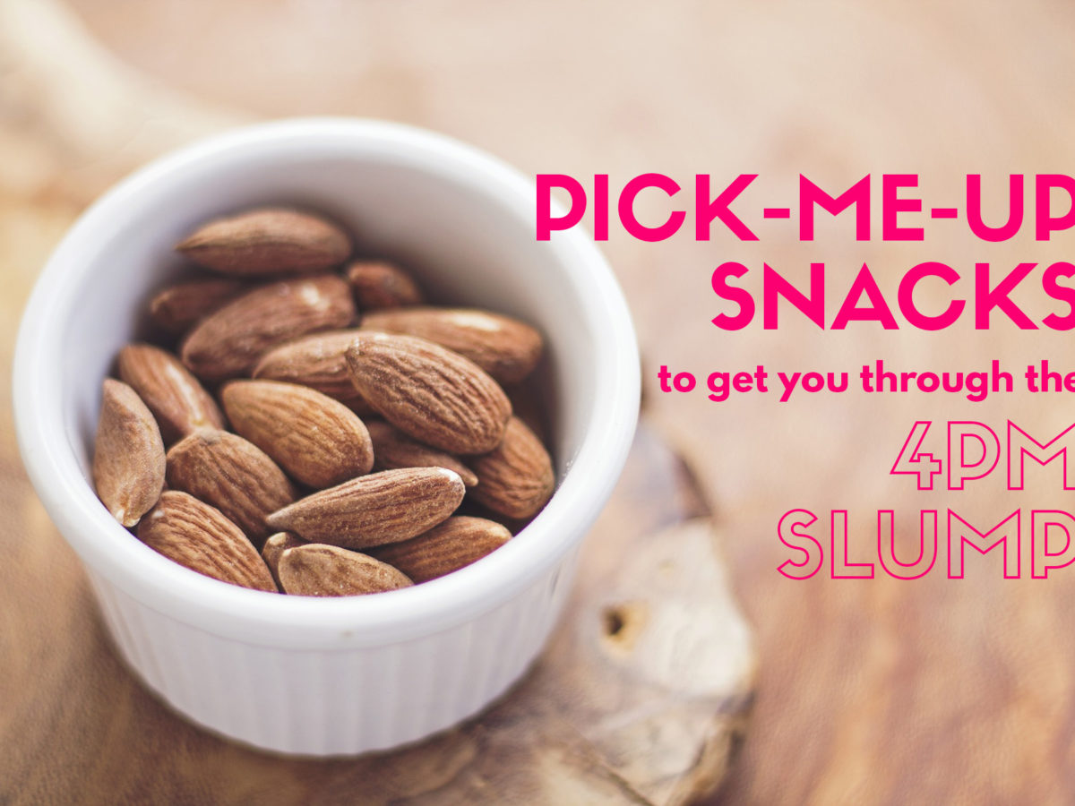 Pick-Me-Up Snacks To Get You Through The 4PM Slump | Laura London