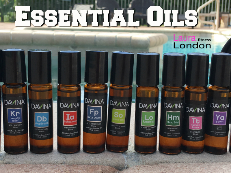 Davina Essential Oils Review - Laura London Fitness