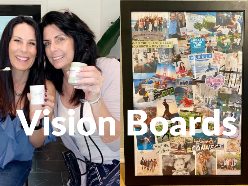 How To Create A Vision Board To Live A Life You Love With Laura & Sally