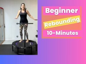 10-Minute Beginner Rebounding Workout For A Toned Body ⋆ Laura London ...